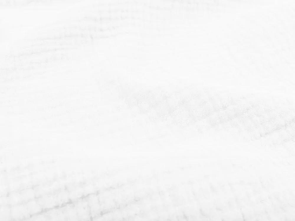 Biante Mušelínový povlak na polštář MSN-010 Bílý 35 x 45 cm