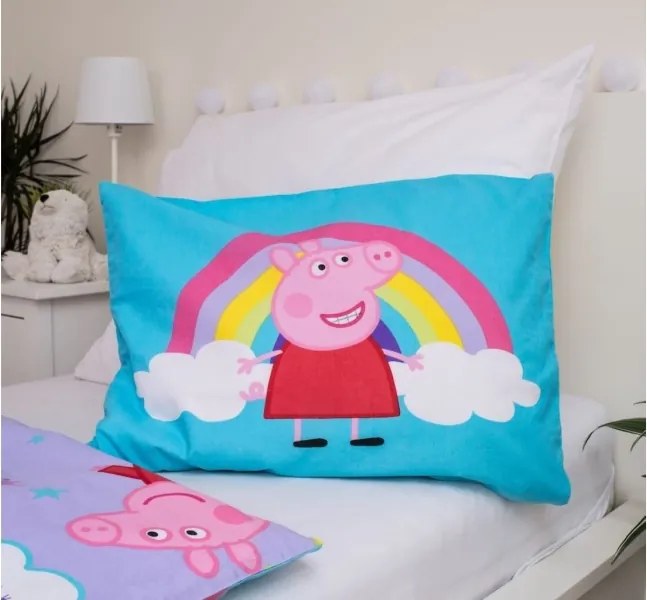 Jerry Fabrics Povlečení do postýlky Peppa Pig 016 baby 100x135, 40x60 cm