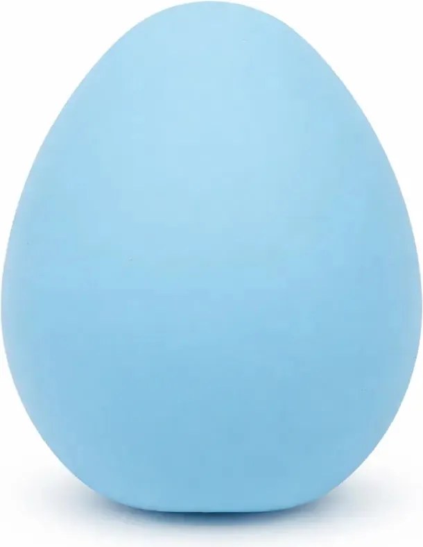 Velikonoční dekorace vajíčko, 30 cm, světle modré, plast, venkovní