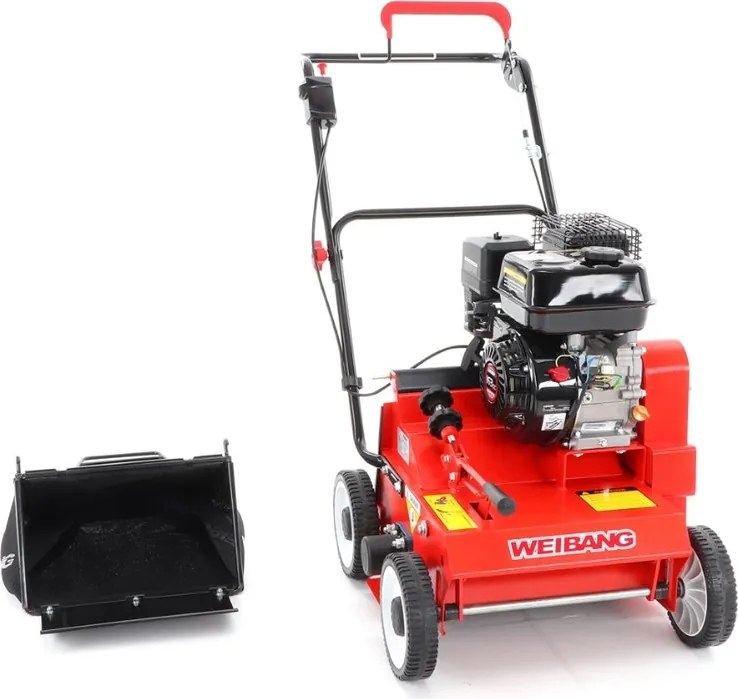 Benzínový vertikutátor WEIBANG WB 384 RC profi, záběr 38 cm, plochy do 1 500 m2