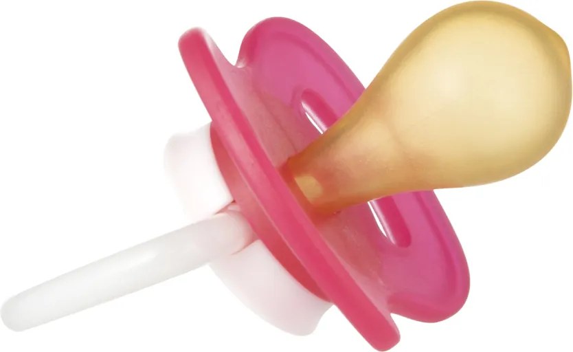 Canpol babies Dudlík svítící kaučukový třešinka 6-18m LOVE&SEA