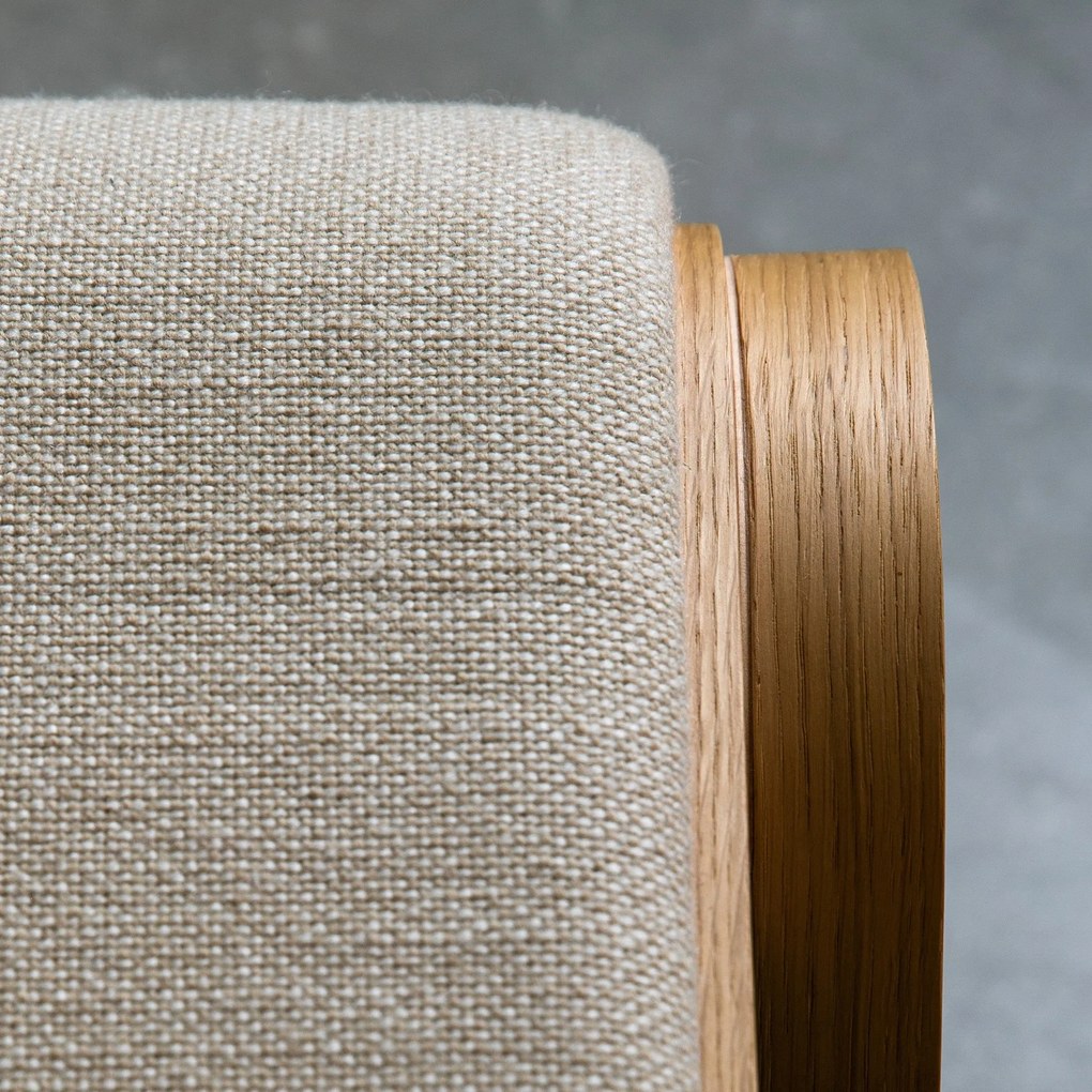 AUDO (MENU) Židle Ready Chair, Natural Oak / Hallingdal 65