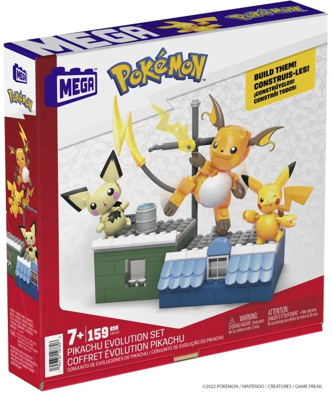 Mega Pokémon evoluční set - Pikachu HKT23