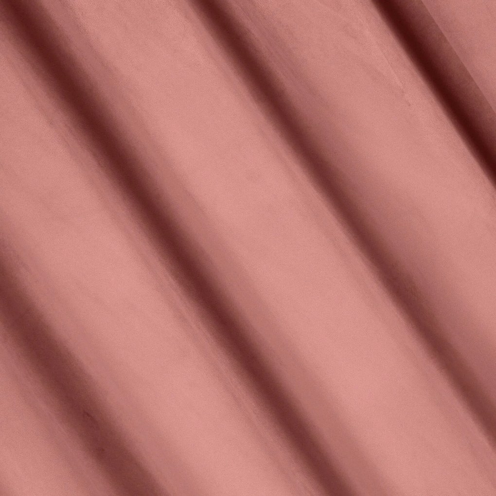ZATEMŇOVACÍ ZÁVĚS NA PÁSCE PIERRE 140X300 CM STARORŮŽOVÁ