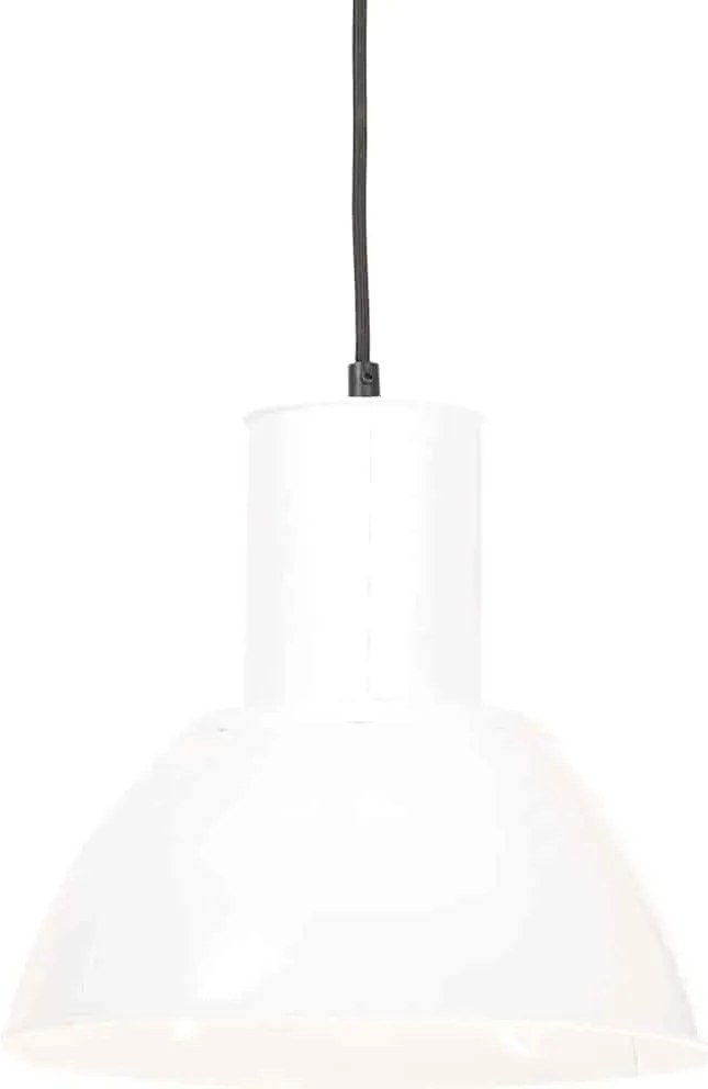 Závěsné svítidlo 25 W bílé kulaté 28,5 cm E27 320570