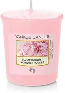 Yankee Candle Votivní svíčka Yankee Candle - Blush Bouquet, růžová barva, vosk