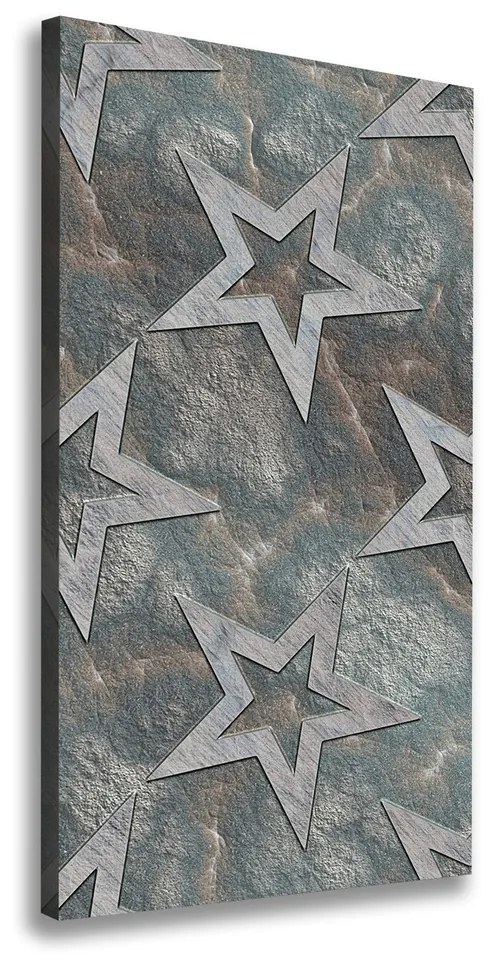 Wallmuralia Foto obraz na plátně Kamenné hvězdy 60x120 cm