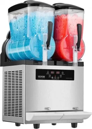 Komerční stroj na kaši 12Lx2 Margarita Smoothie Výrobník mražených nápojů