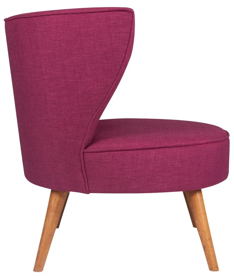 Atelier del Sofa Křeslo Riverhead - Purple, Purpurová