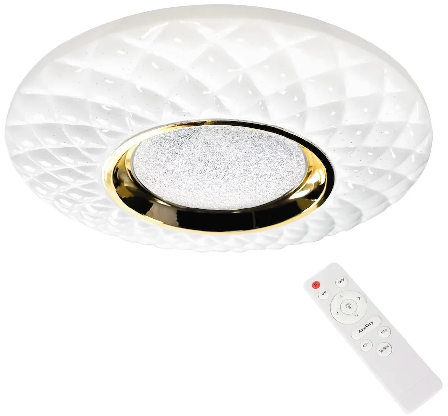 Stropní LED svítidlo Tokyo, 1x LED 24w, 3000-6000k, w/g, s ovladačem