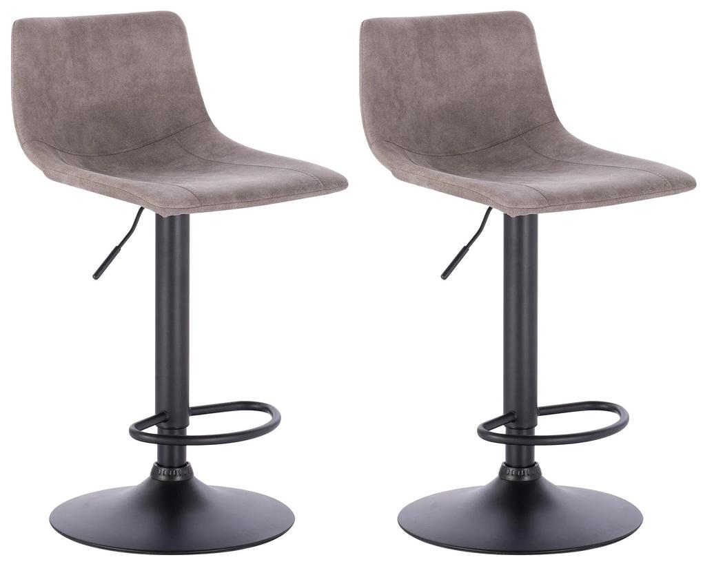 Barová židle 2x  Hawaj CL-630-1 | světle šedá
