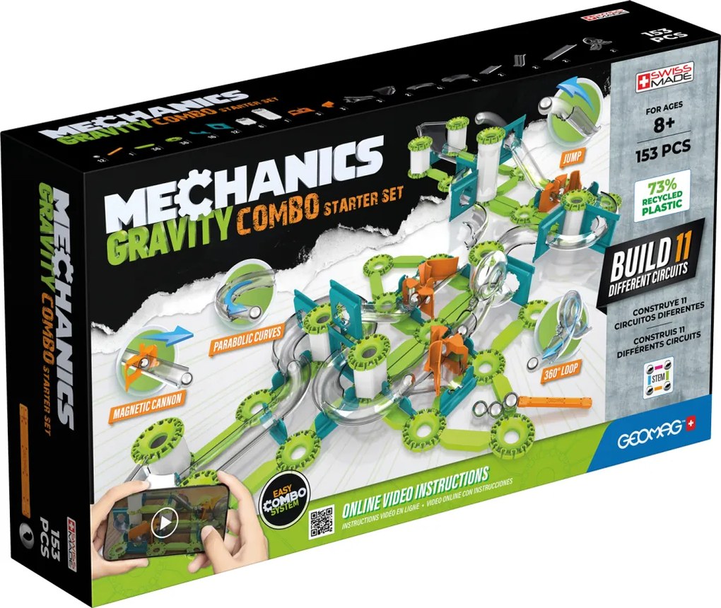 Stavebnice geomag mechanics starter set