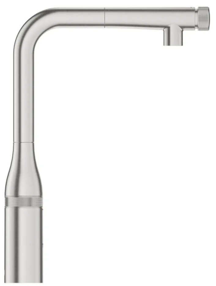 Grohe Essence SmartControl - Dřezová baterie s technologií SmartControl, výsuvná sprcha, supersteel 31615DC0