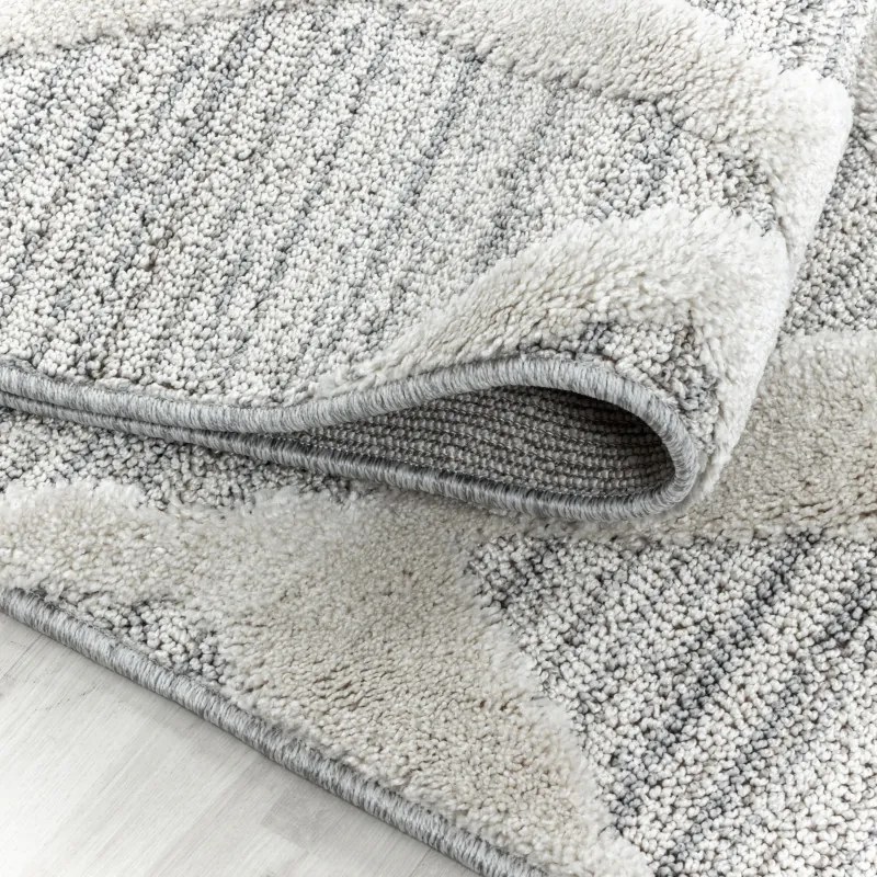 Ayyildiz, Kusový koberec Pisa 4703 Grey, 80x150, šedá, ložnice
