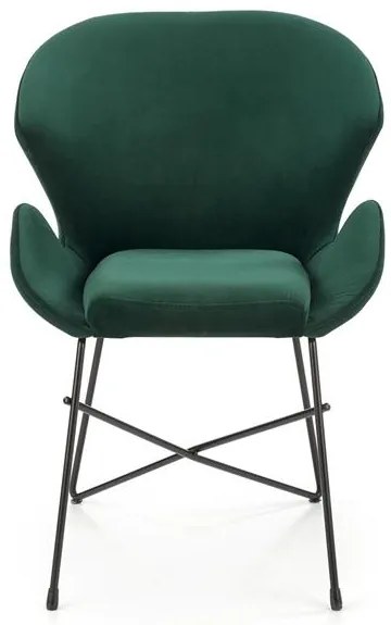 HALMAR K458 židle tmavě zelená