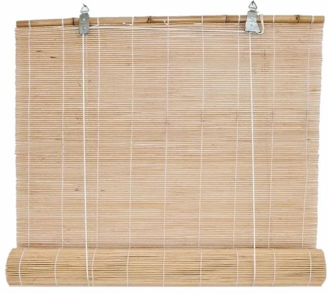 Bamboo Roleta bambusová, přírodní, špejlová, 180 x 150 cm