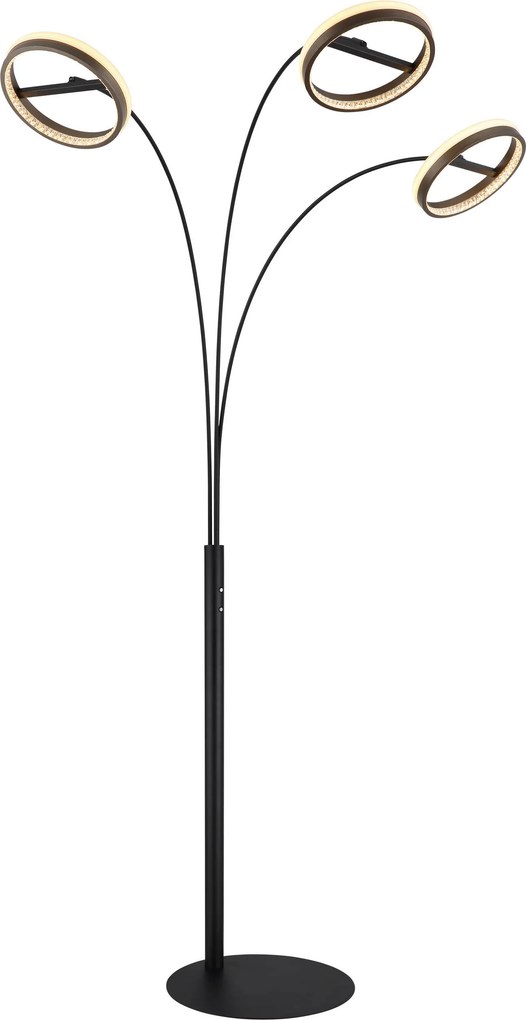 XXXLutz STOJACÍ LED LAMPA, 83,7/102,3/190,2 cm Globo - Online Only svítidla - 007326101603
