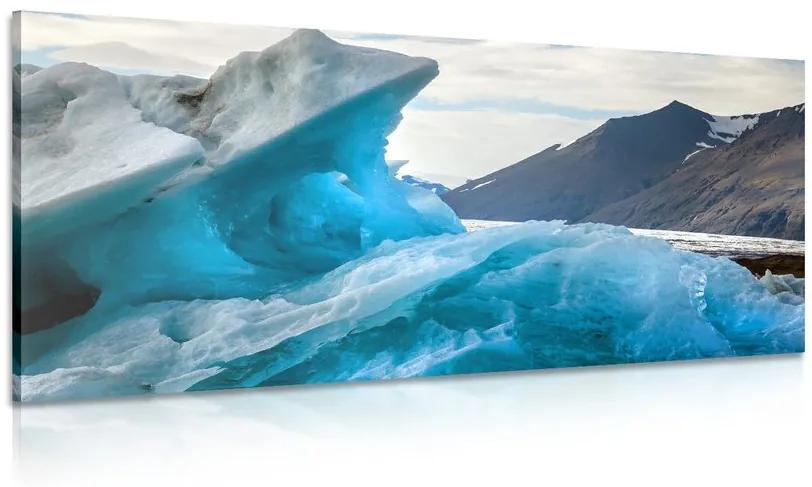 Obraz ledovcové kry Varianta: 120x60