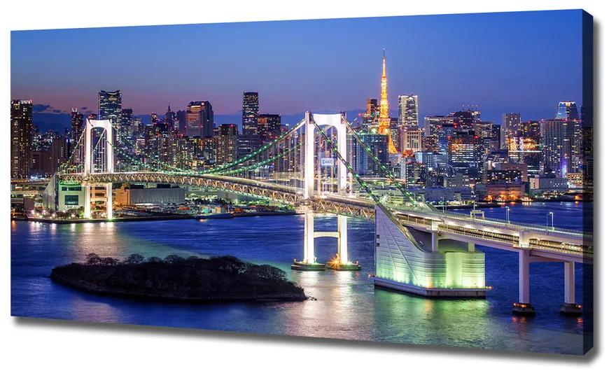 Wallmuralia Foto obraz na plátně do obýváku Most v Tokio 120x60 cm