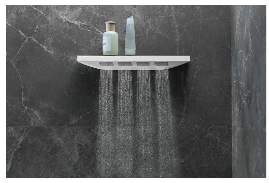 Hansgrohe Rainfinity, šíjová sprcha 500 1jet s poličkou, chromová, HAN-26243000