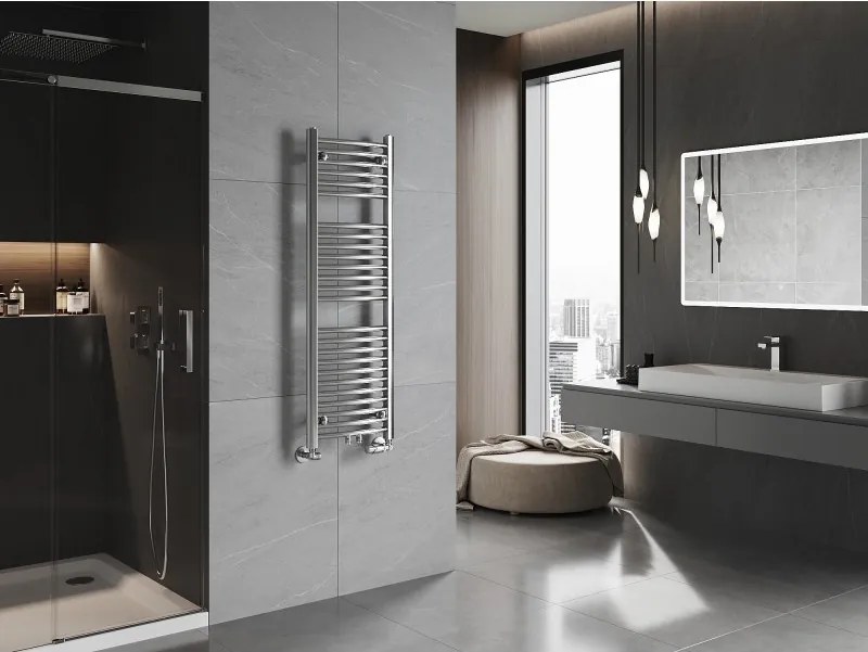 Mexen Ares, topné těleso 1200x400 mm, 349 W, chromová, W102-1200-400-00-01