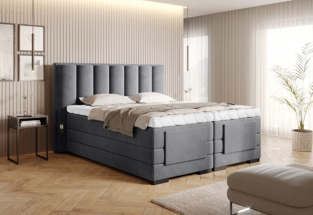 Veros boxspring postel 140x200 Materiál / Dekor: Loco 4