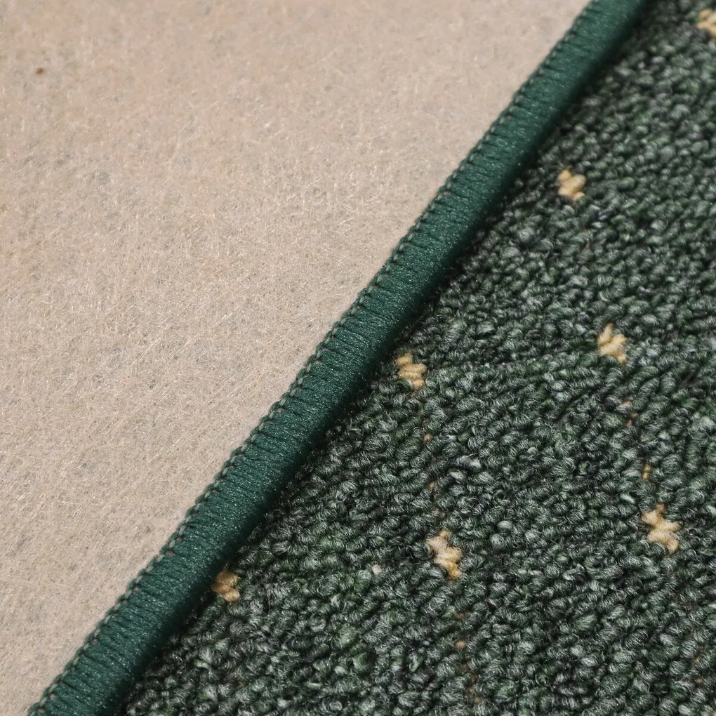 Condor Carpets, Kusový koberec Udinese zelený, 400x500, zelená, chodba / předsíň