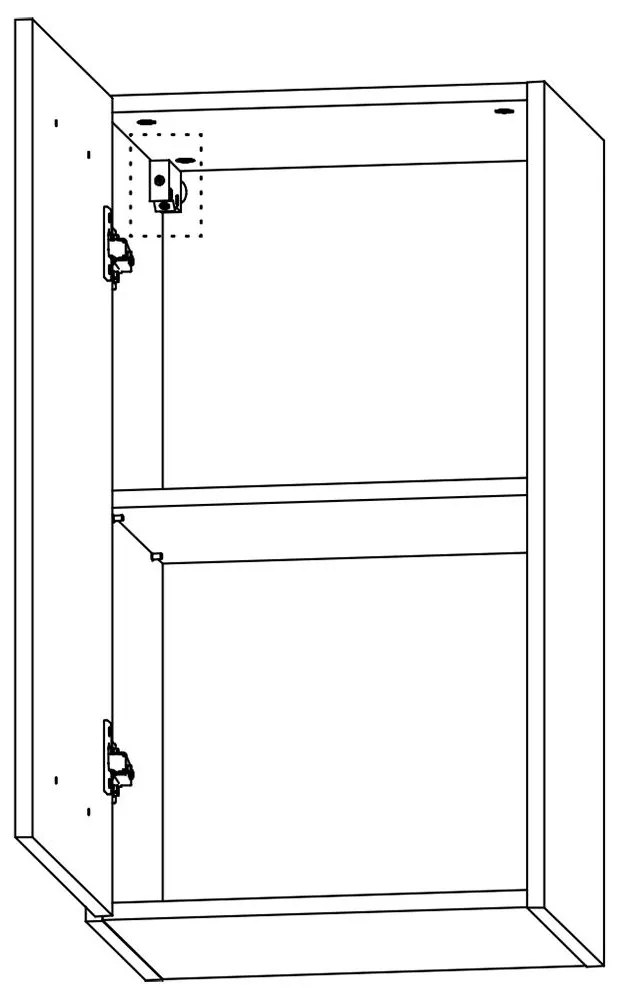 Kuchyňská linka LANGEN ap | 160 cm | PUSH OPEN | artisan