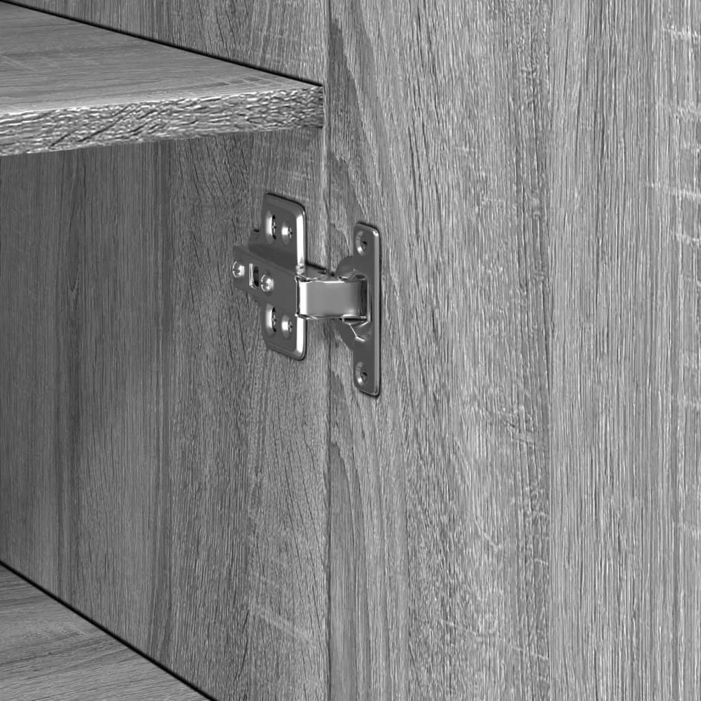 Skříň highboard šedá sonoma 50 x 42,5 x 185 cm kompozitní dřevo 3281418
