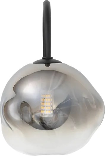 BRILAGI - Nástěnná lampa VULCANO 1xG9/8W/230V černá/kouřová černá