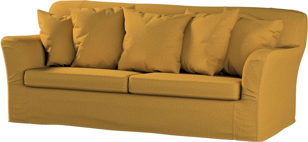 Potah na pohovku IKEA Tomelilla rozkládací barva žlutá látka pletený vzor
