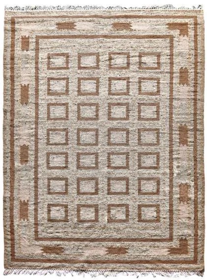 Hans Home | Ručně vázaný kusový koberec Guggenheim DESP P81 Brown Natural - 80x150