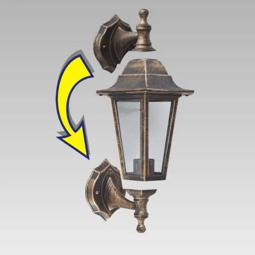Venkovní nástěnná lampa na zeď CAPRI Prezent CAPRI 3081