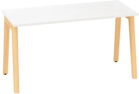 Kancelářský stůl Alfa Root 140 x 80 cm bílá