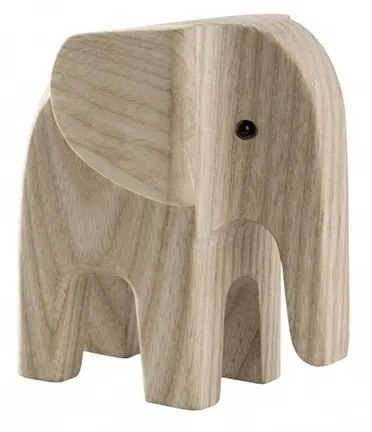 Dřevěný slon Baby Elephant Natural Ash Novoform