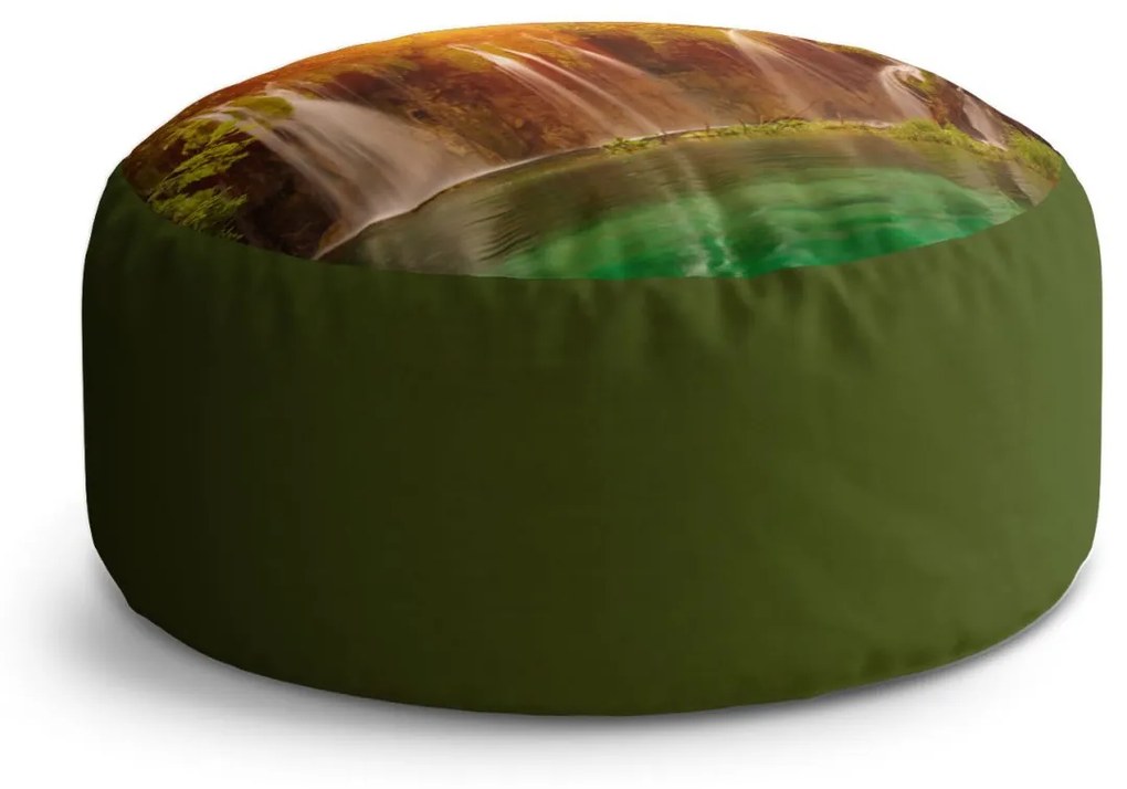 Sablio Taburet Circle Vodopád: 38x48 cm