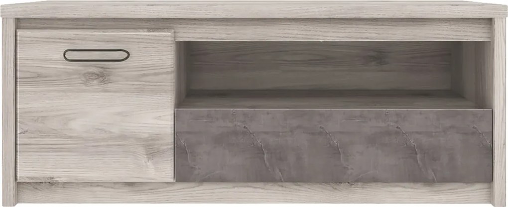 TV stolek 1d1s/125 kaštan nairobi / onyx Jazz