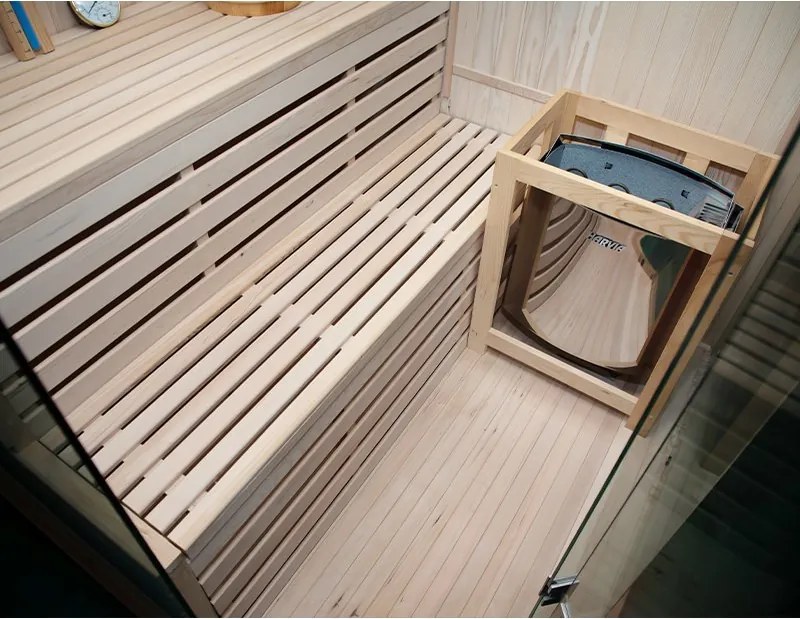 BPS-koupelny Finská sauna Relax  150x150, 4-5 osob