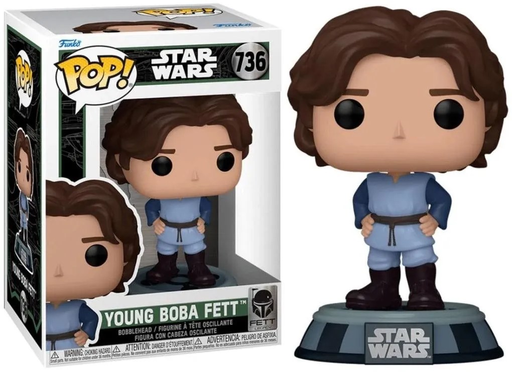 Funko pop! star wars fett legacy young boba fett
