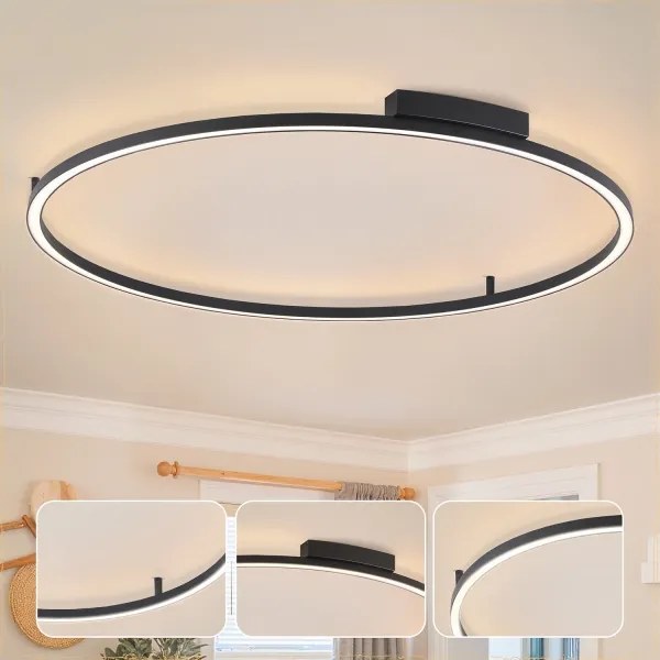 Brilagi - LED Stmívatelné svítidlo PORTOFINO LED/85W/230V pr. 120 cm černá + DO