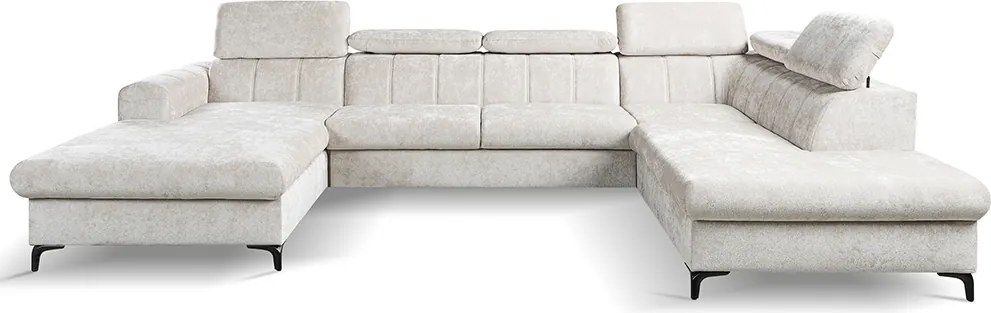 Sedací souprava rohová WILD | 192x333x221 cm | ve tvaru U | rozkládací s úložným prostorem | VÝBĚR TKANIN