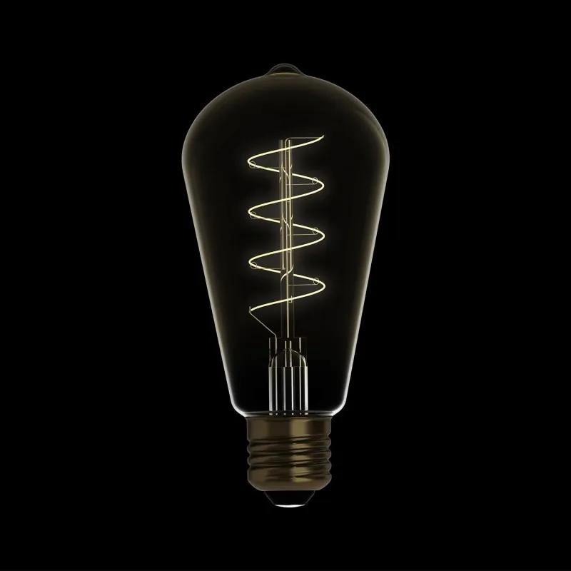 creative cables LED zlatá žárovka C04 Carbon ST64 4W E27 stmívatelná 1800K