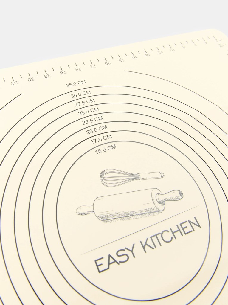 Sinsay - Silikonová pečicí podložka - krémová