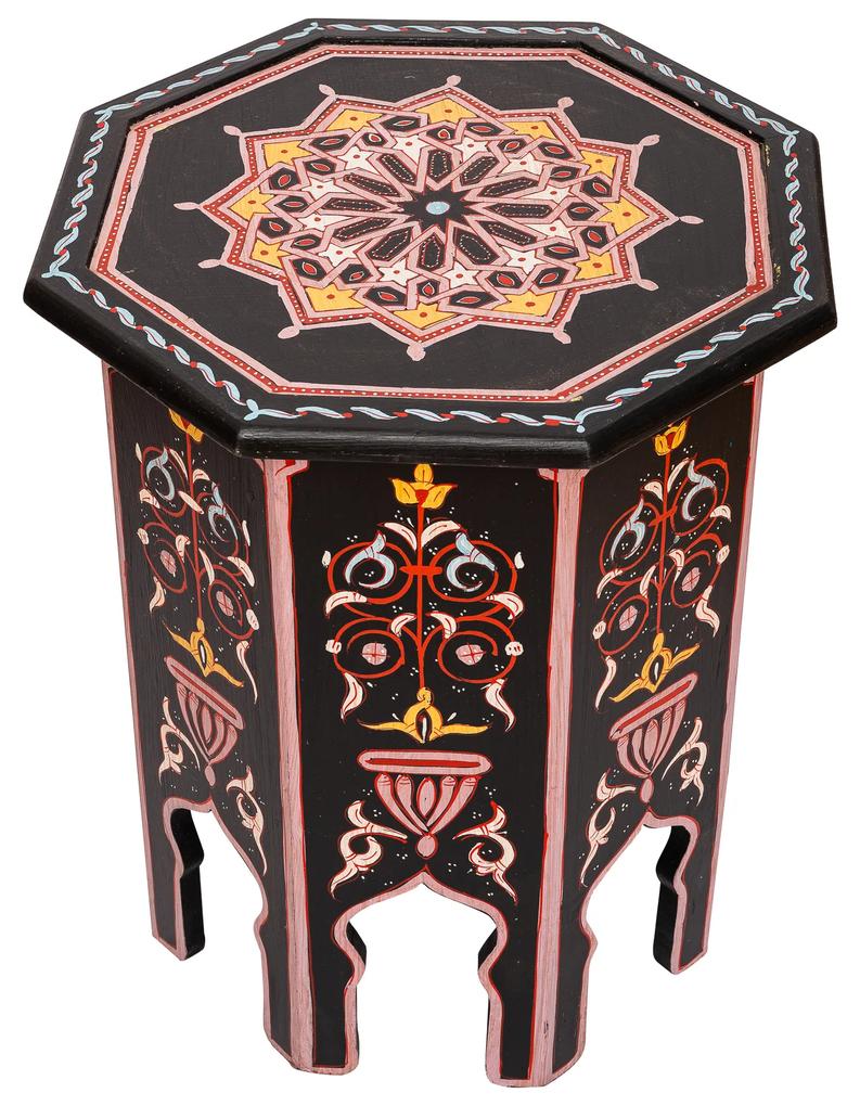 Orientální dřevěný stolek Muaz