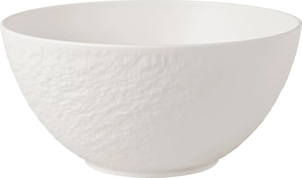 Villeroy&Boch Villeroy & Boch Manufacture Rock Blanc salátová mísa, 24,2 cm, 2,4 l