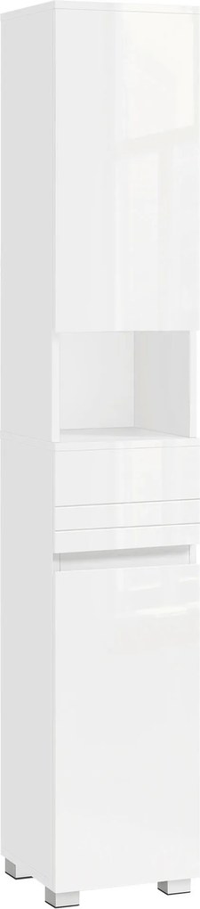 XXXLutz VYSOKÁ SKŘÍŇ, bílá, bílá, 30/170/30 cm MID.YOU - Online Only koupelnové skříňky - 002543018401