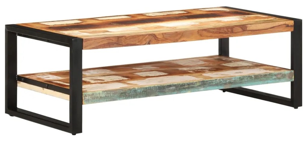 Konferenční stolek 120 x 60 x 40 cm masivní recyklované dřevo - Default Title