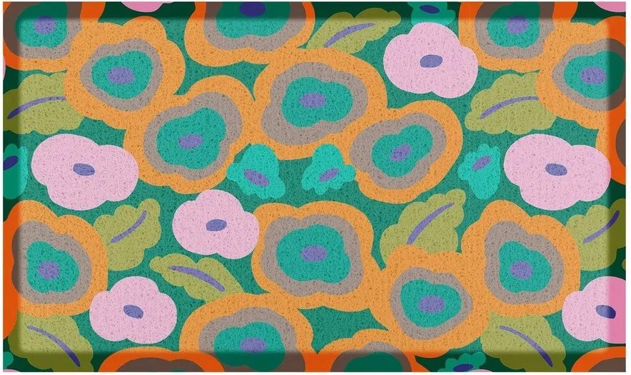 Rohožka z recyklovaného plastu 40x70 cm Elizabeth Olwen – Artsy Doormats