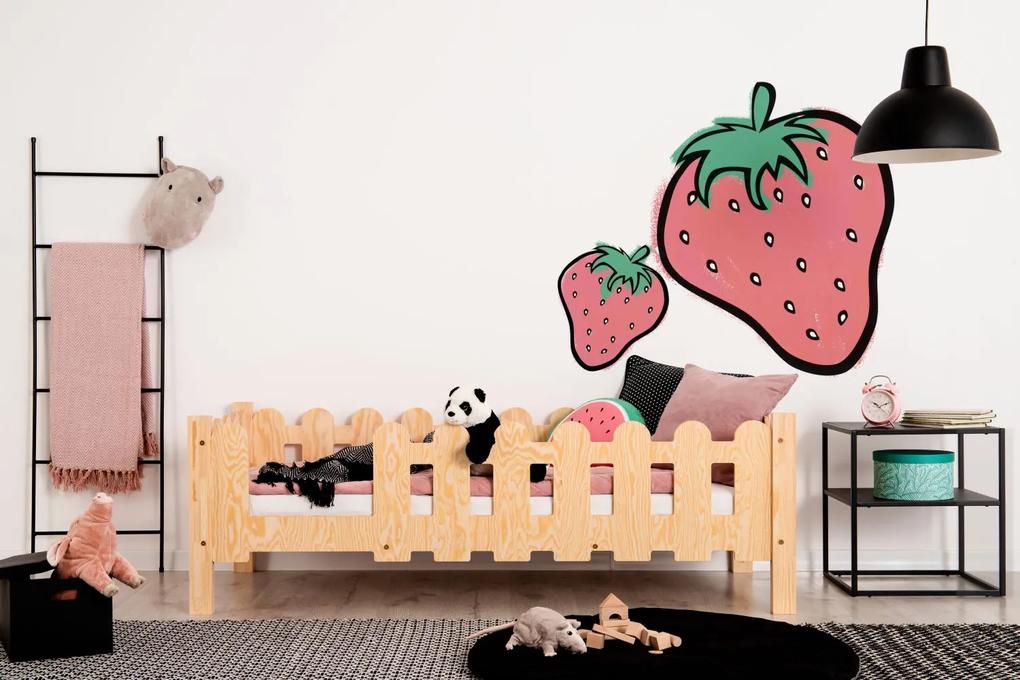 Adeko Dětská dřevěná postel Olaf B - 180x80