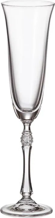 BOHEMIA PARUS GLASS SKLENICE NA ŠAMPAŇSKÉ 190ML SADA 6 KS